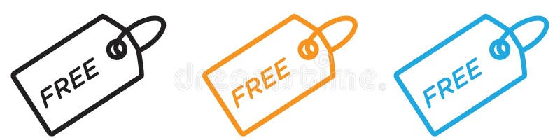 Free Label Vector Logo Set Collection for Web App Ui Stock Vector ...