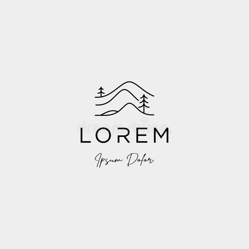 Free Landscape Logo Design for Landscaping Icon Stock Vector ...