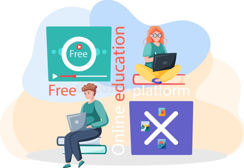 Free Lecture, Students Study by Webinar Training with Video Session ...