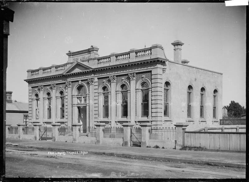 Free Library Building, Thames Picture. Image: 222366070
