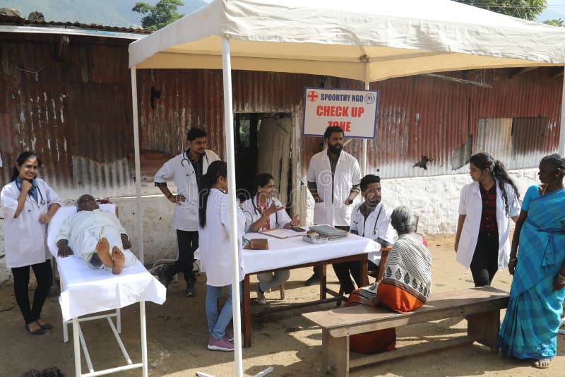 Medical camp editorial image. Image of patient, giving - 20988345