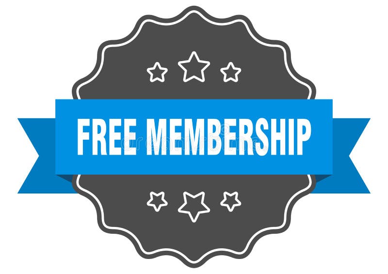 FREE MEMBERSHIP Text on Red Rectangle Stamp Sign Stock Illustration ...