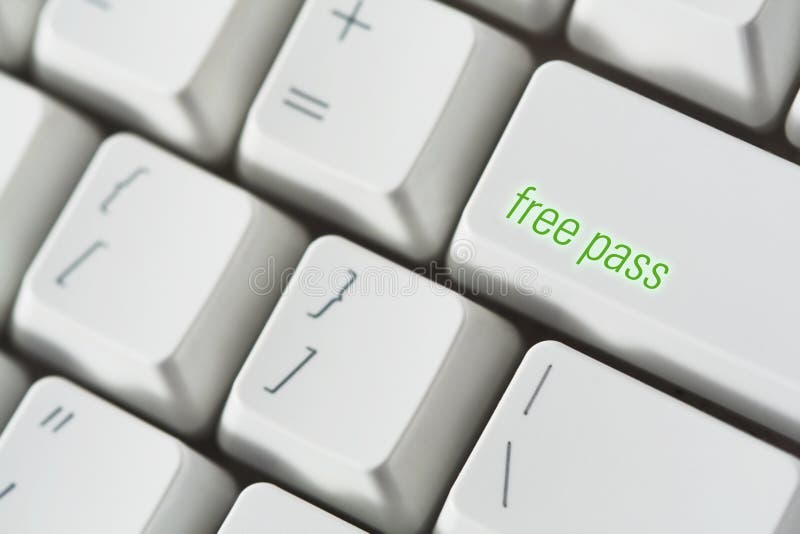Computer pass stock image. Image of isolated, details - 10454507