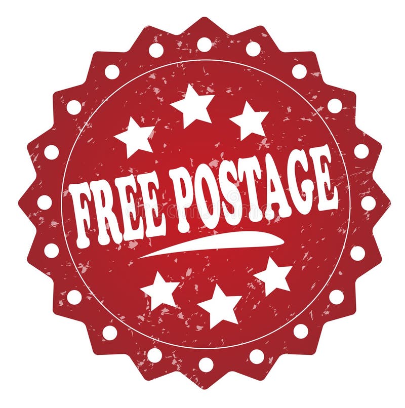 Free postage grunge stamp stock illustration. Illustration of icon ...