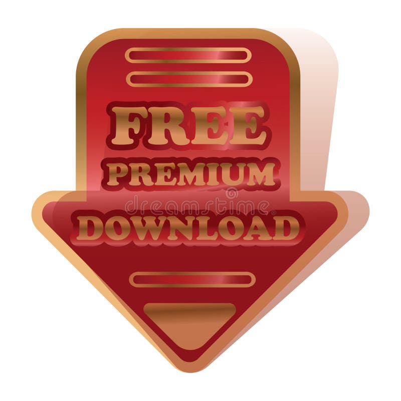Free Premium Download Label. Vector Illustration Decorative Design ...