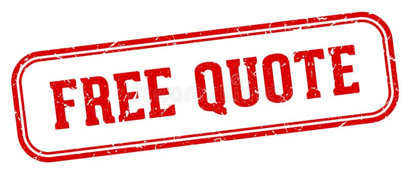 Get a quote stamp. seal stock vector. Illustration of band - 101344659