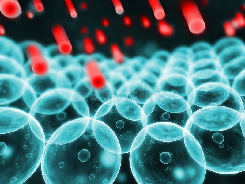 Free radicals stock illustration. Illustration of vacuole - 9166082