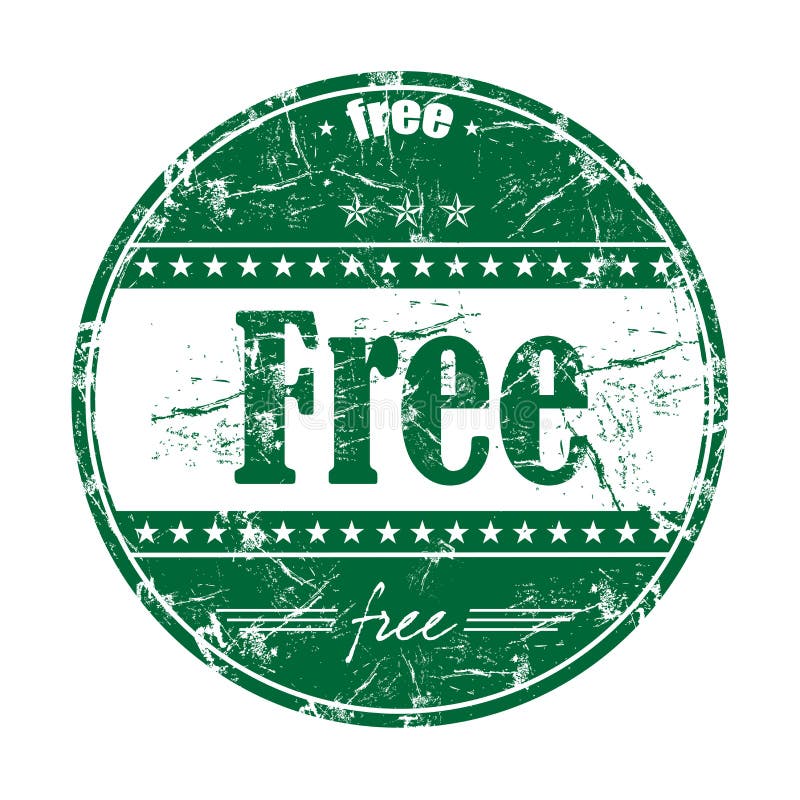 Free stamp stock vector. Illustration of seal, design - 7630913