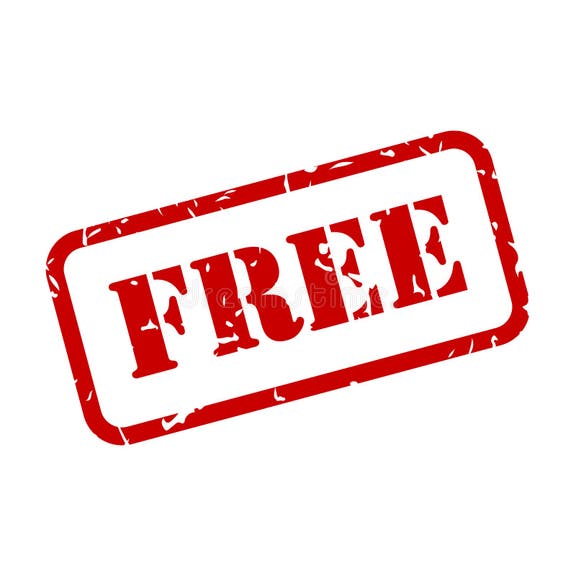 Free Stamp Vector stock vector. Illustration of stamp - 198359306