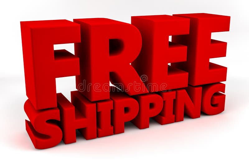 Free Ground Shipping Icons Sets Stock Illustration - Illustration of ...