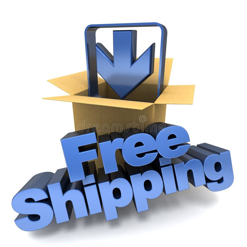 Free shipping icon stock illustration. Illustration of isolated - 25402860