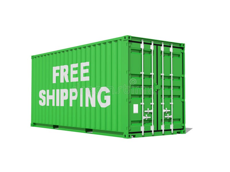 Green Shipping Container Stock Illustrations – 9,805 Green Shipping ...