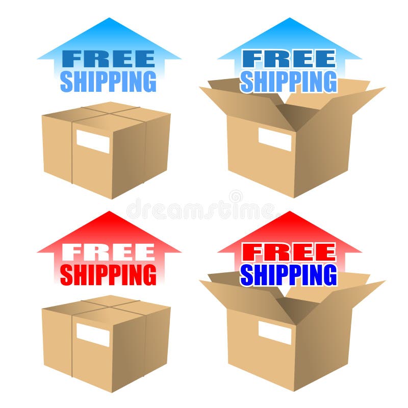 Shipping Icon stock vector. Illustration of commerce, charge - 8227644