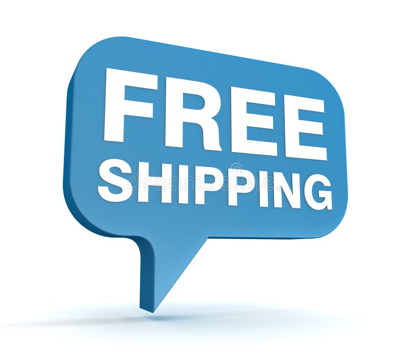 Free Shipping Icon Concept 3d Illustration Stock Illustration ...