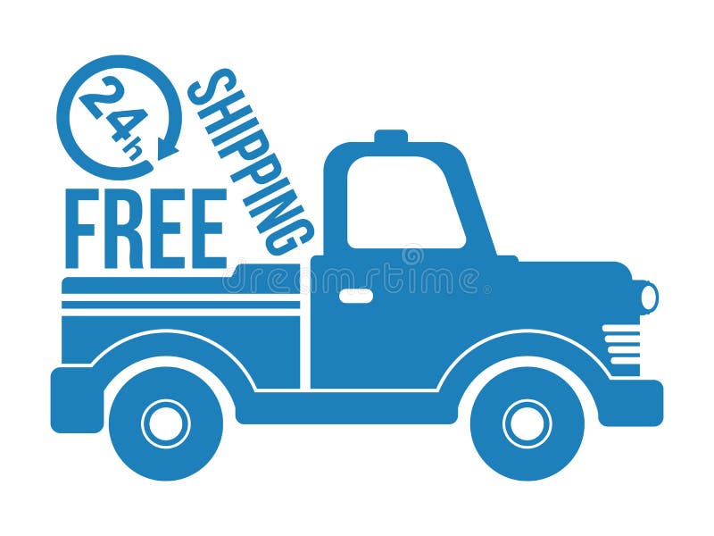 Free Shipping Icon. Vector. Stock Vector - Illustration of commercial ...