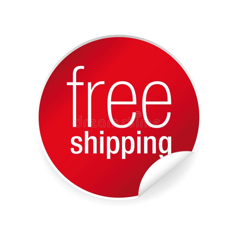 Shipping label template stock vector. Illustration of sticker - 91004171