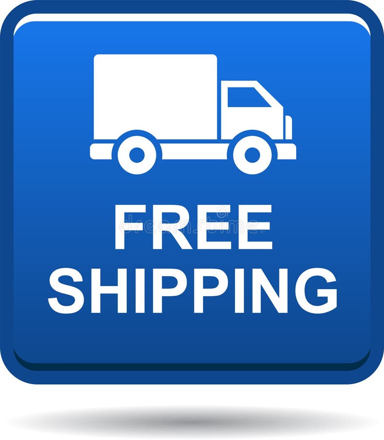 Free Shipping Logo Blue Stock Illustrations – 591 Free Shipping Logo ...