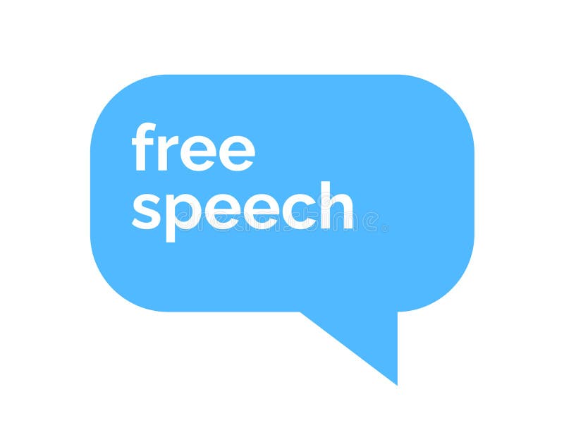 Free Speech and Freedom of Expression Stock Vector - Illustration of ...
