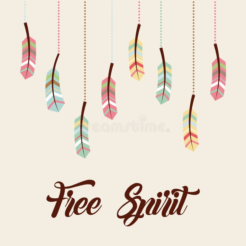 Free spirit flat stock vector. Illustration of flight - 94621356