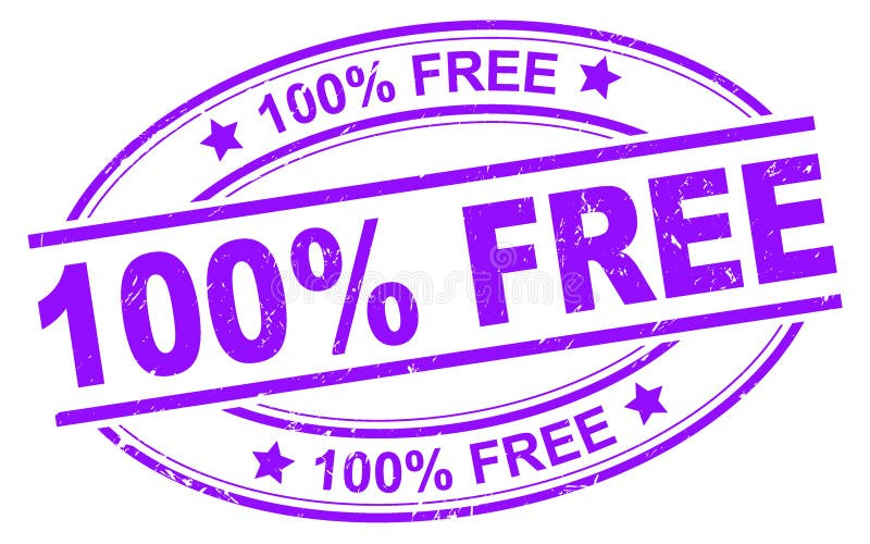 Free stamp vector stock vector. Illustration of percent - 124234710