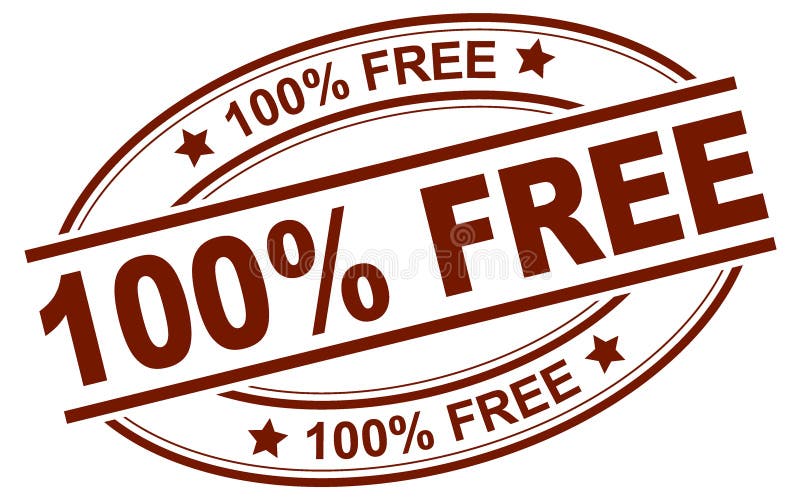 Free stamp vector stock vector. Illustration of mark - 124234877