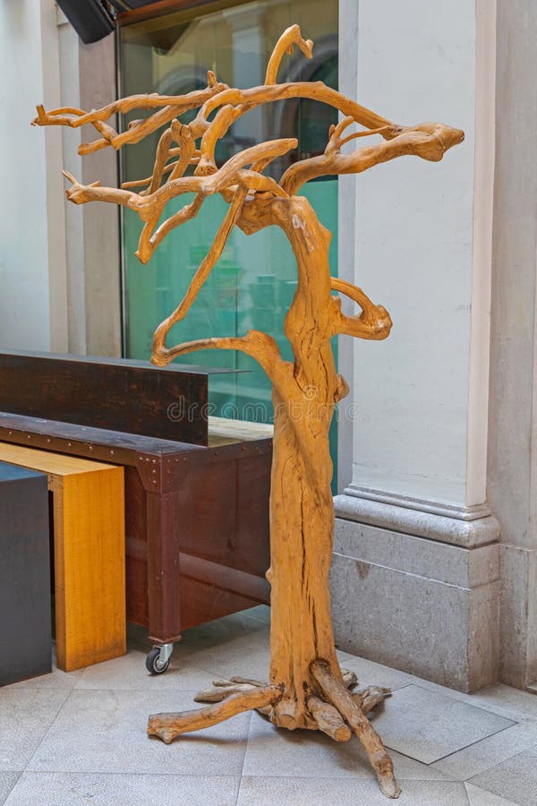 Tree Coat Hanger stock image. Image of rack, italy, wooden - 337997175