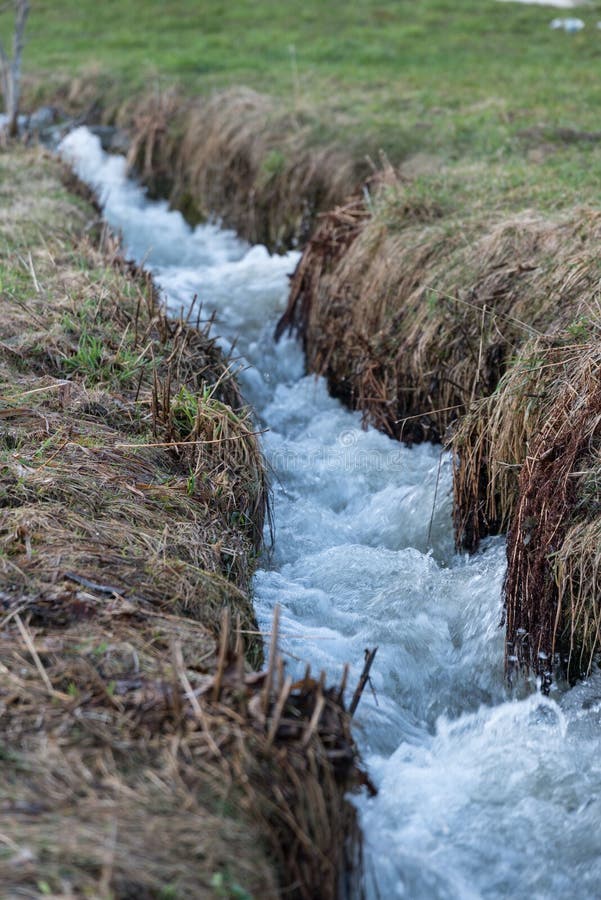 Free stream - white water stock image. Image of water - 210146633