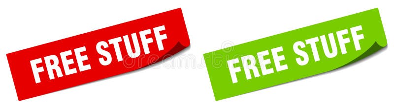 Free Stuff Label. Free Stuff Round Band Sign Stock Vector ...