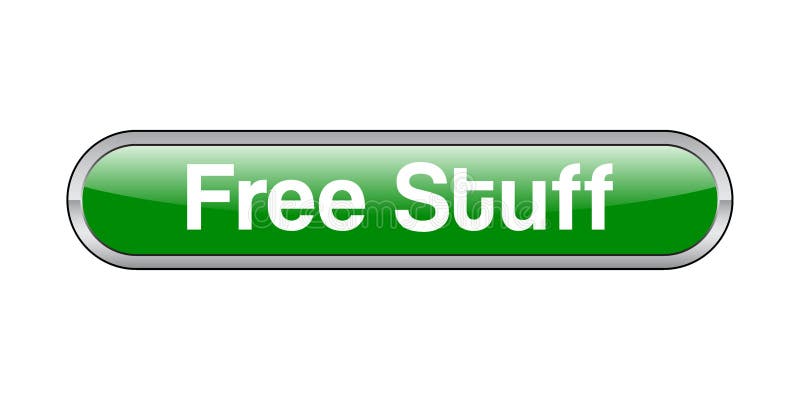 Free stuff button stock illustration. Illustration of background ...