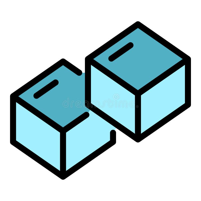 Free Sugar Cubes Icon Color Outline Vector Stock Vector - Illustration ... Free Sugar Cubes Icon Color Outline Vector Stock Vector - Illustration ...