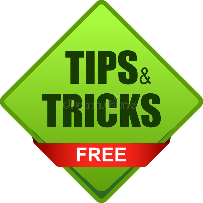 Tips and tricks seal stock vector. Illustration of hints - 119298708