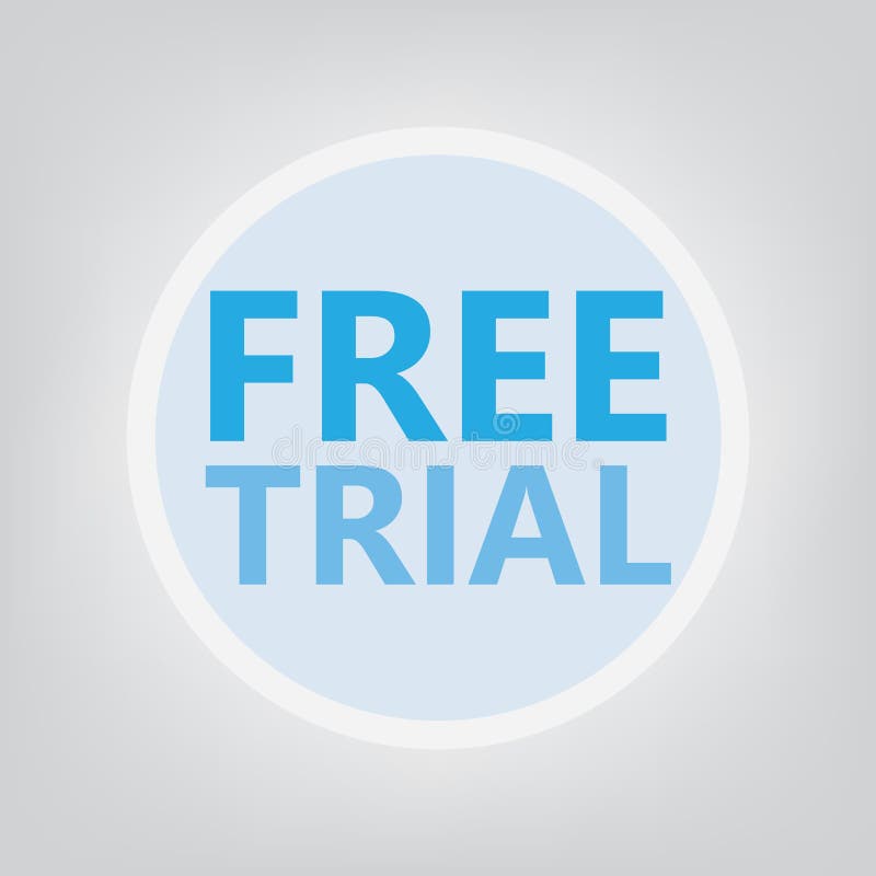 Free trial concept stock vector. Illustration of promotion - 134403183