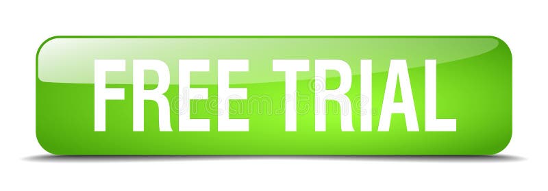 Free trial button stock vector. Illustration of label - 119884518
