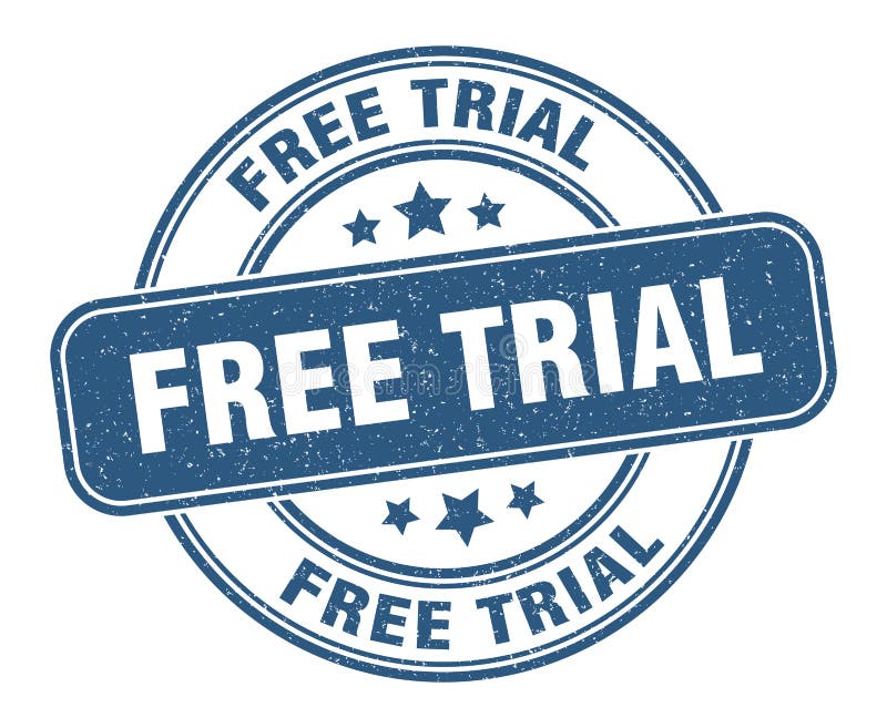 Free Trial Stamp. Free Trial Round Grunge Sign Stock Vector ...
