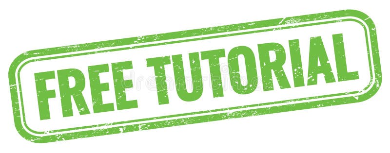 FREE TUTORIAL Text on Green Grungy Round Rubber Stamp Stock ...