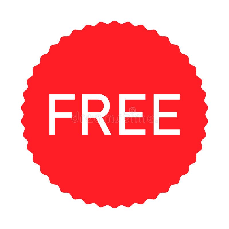 Free Web Button Sign, Promotion Design Label Icon, Gratis Business ...