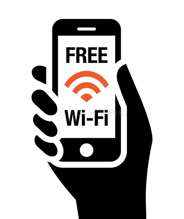 Free Wi-Fi icon stock vector. Illustration of signal - 32938327