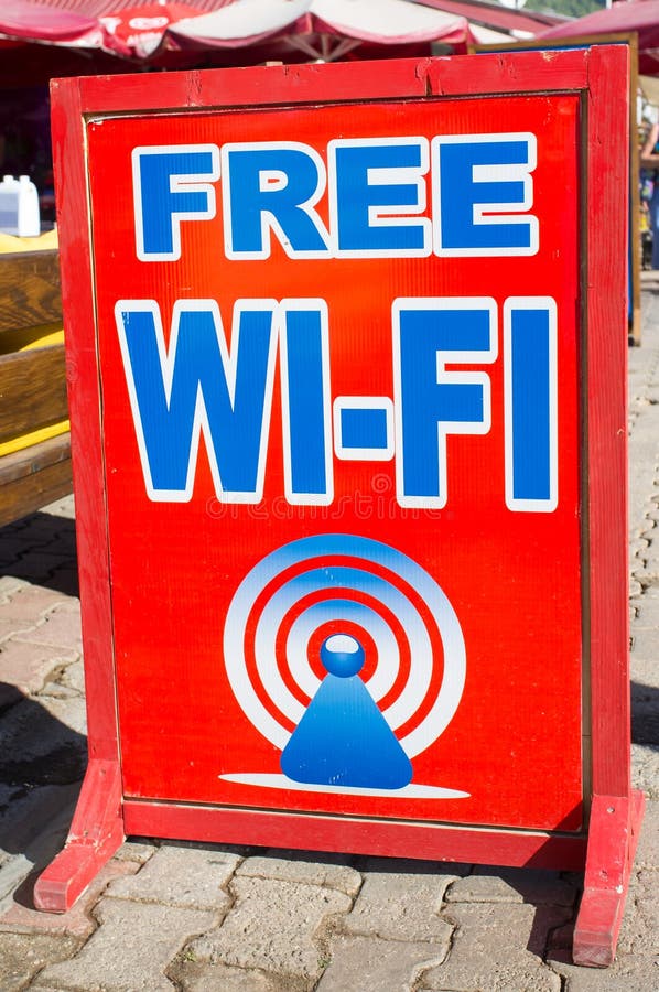 Free WiFi stock image. Image of board, wireless, transfer - 34226909