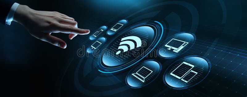 Free WiFi Network Signal Technology Internet Concept Stock Photo ...