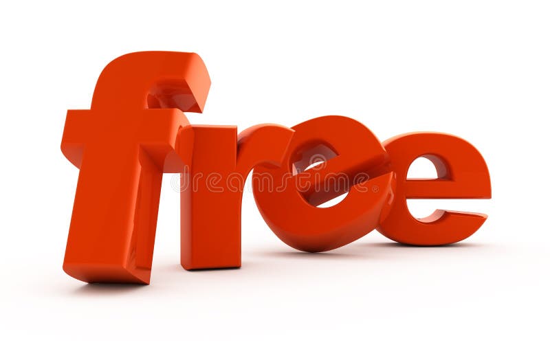 Free word. stock illustration. Illustration of opportunity - 14119793