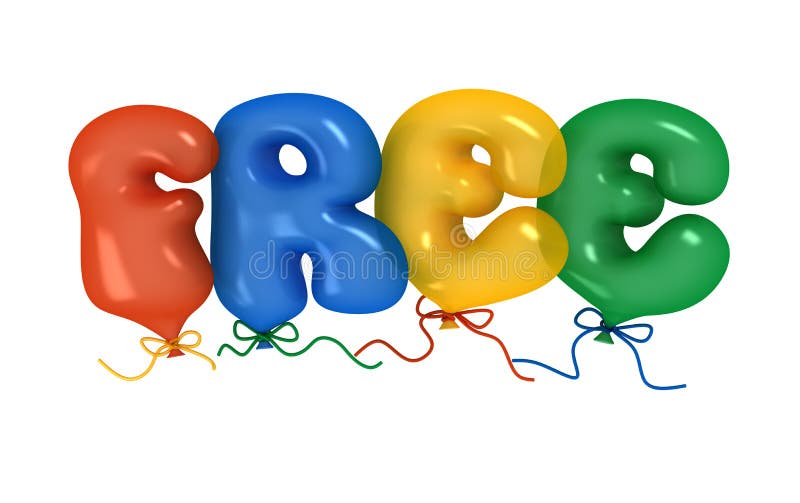 Free word. stock illustration. Illustration of opportunity - 14119793