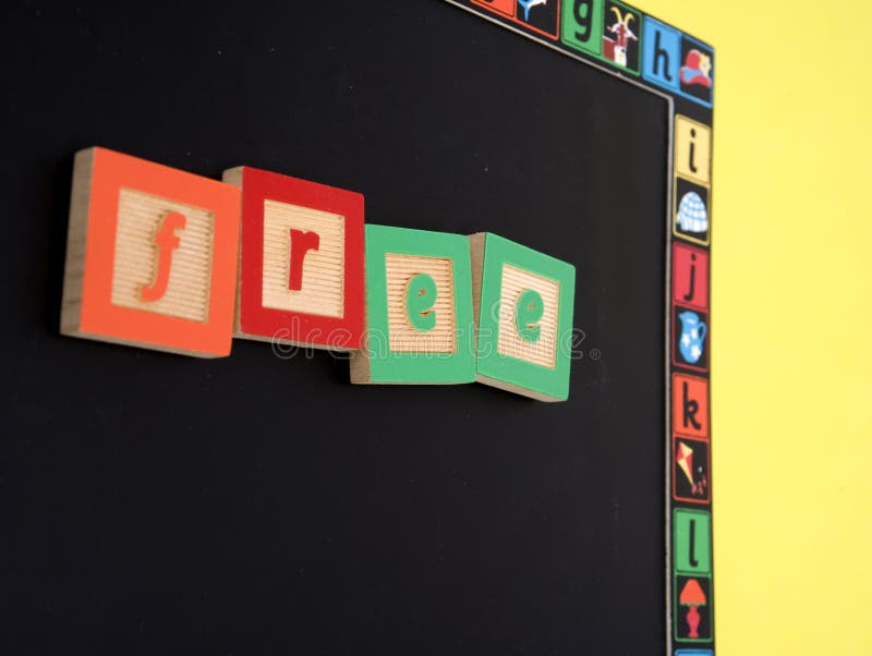 FREE Writtin on Chalk Board Stock Photo - Image of write, wooden: 7500798