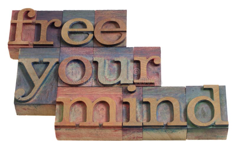 Positive Thinking Mind Shows Optimism or Belief Stock Illustration ...