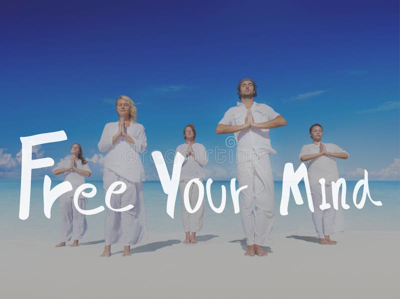 Free Your Mind Positive Relaxation Chill Concept Stock Photo - Image of ...