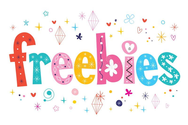 Freebies ilustração do vetor. Ilustração de bandeira - 53487975