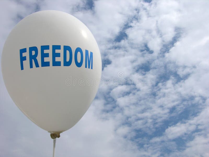 Freedom stock photo. Image of skies, floating, views, dreamstime - 110726