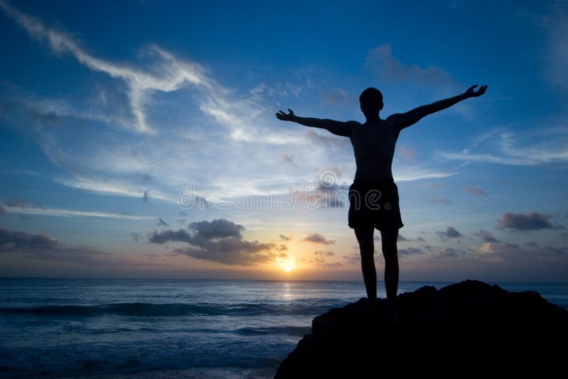 Freedom stock photo. Image of alternative, horizon, meditating - 3605336