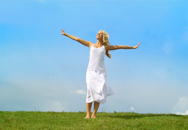 Freedom stock image. Image of freedom, caucasian, carefree - 5712937