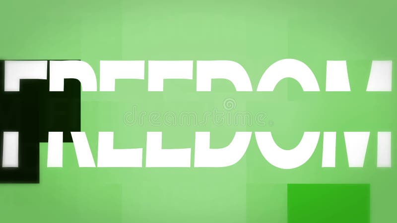 Freedom animation stock video. Video of frame, people - 42760583