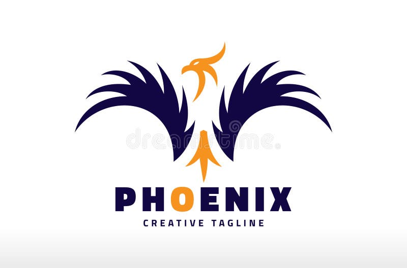Freedom Bird Phoenix Eagle Logo Design Vector Icon Symbol Illustrations ...